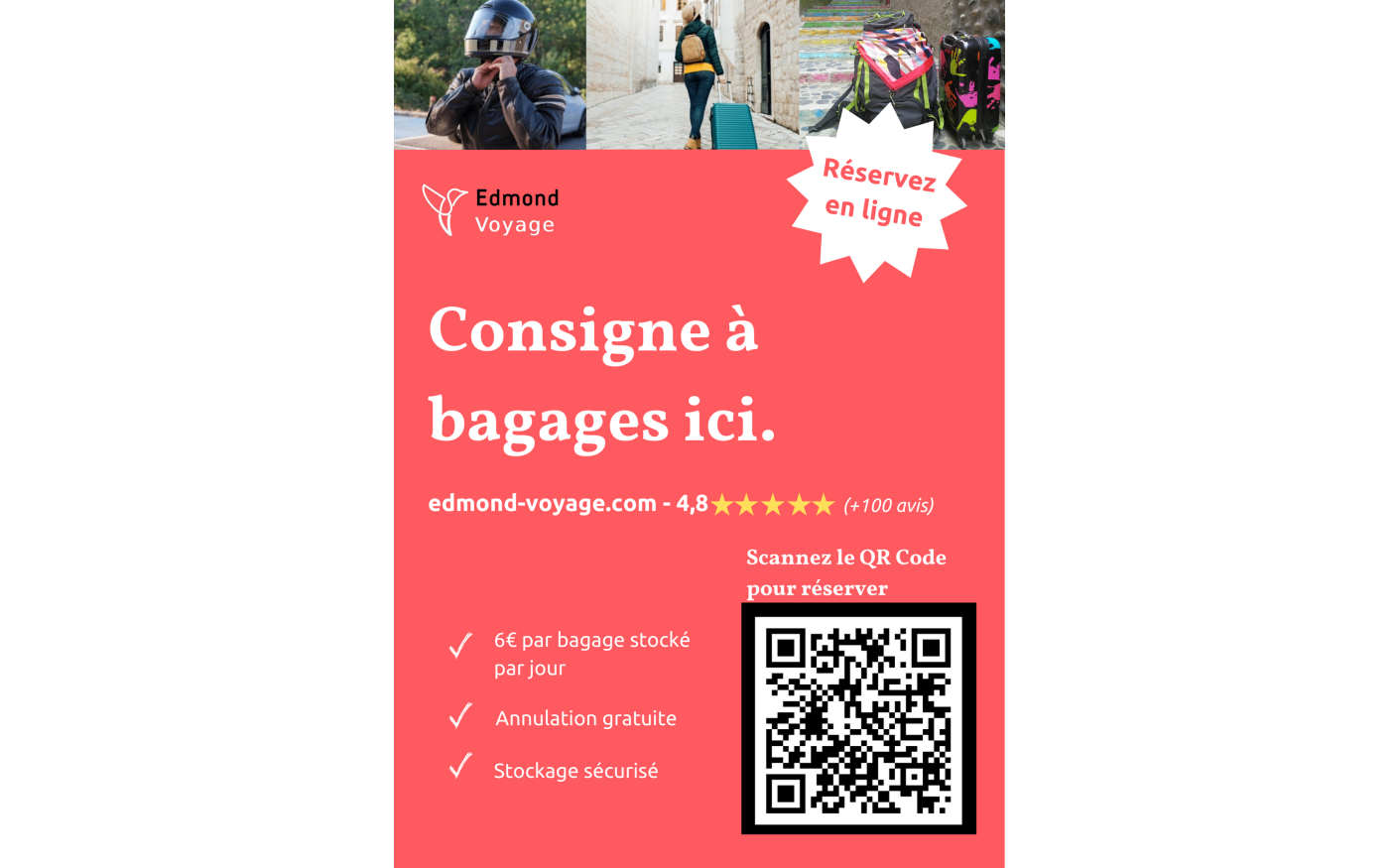 Service bagagerie / consigne